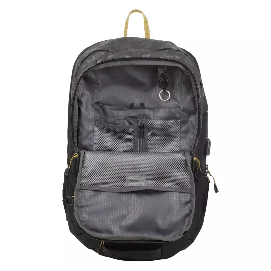 Jual Kalibre Tas Ransel Pria Kalibre Backpack Eternal Black-Grey 22L ...