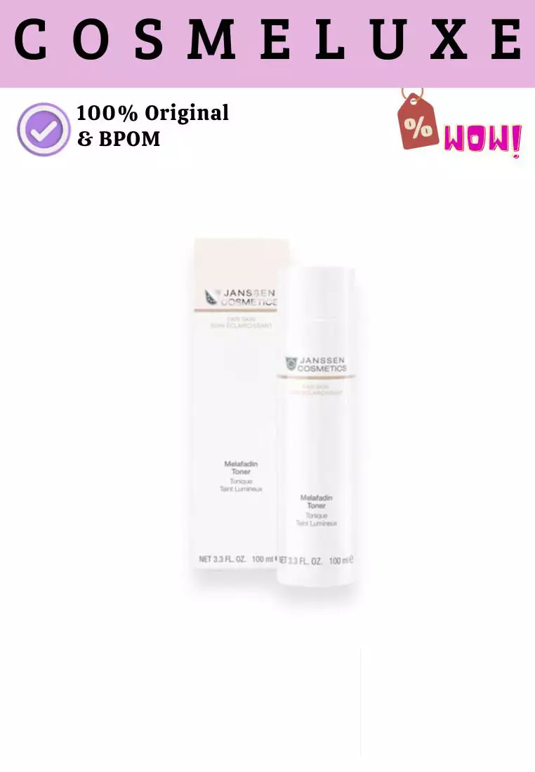Jual Janssen Cosmetic Janssen Cosmetics Melafadin Toner 100ml Original 2025 | ZALORA Indonesia