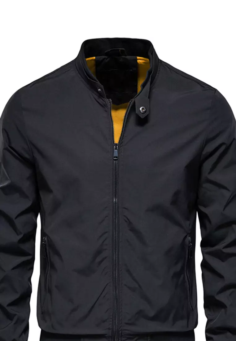 Buy Twenty Eight Shoes Aviator Baseball Jacket AX8836 Online | ZALORA ...