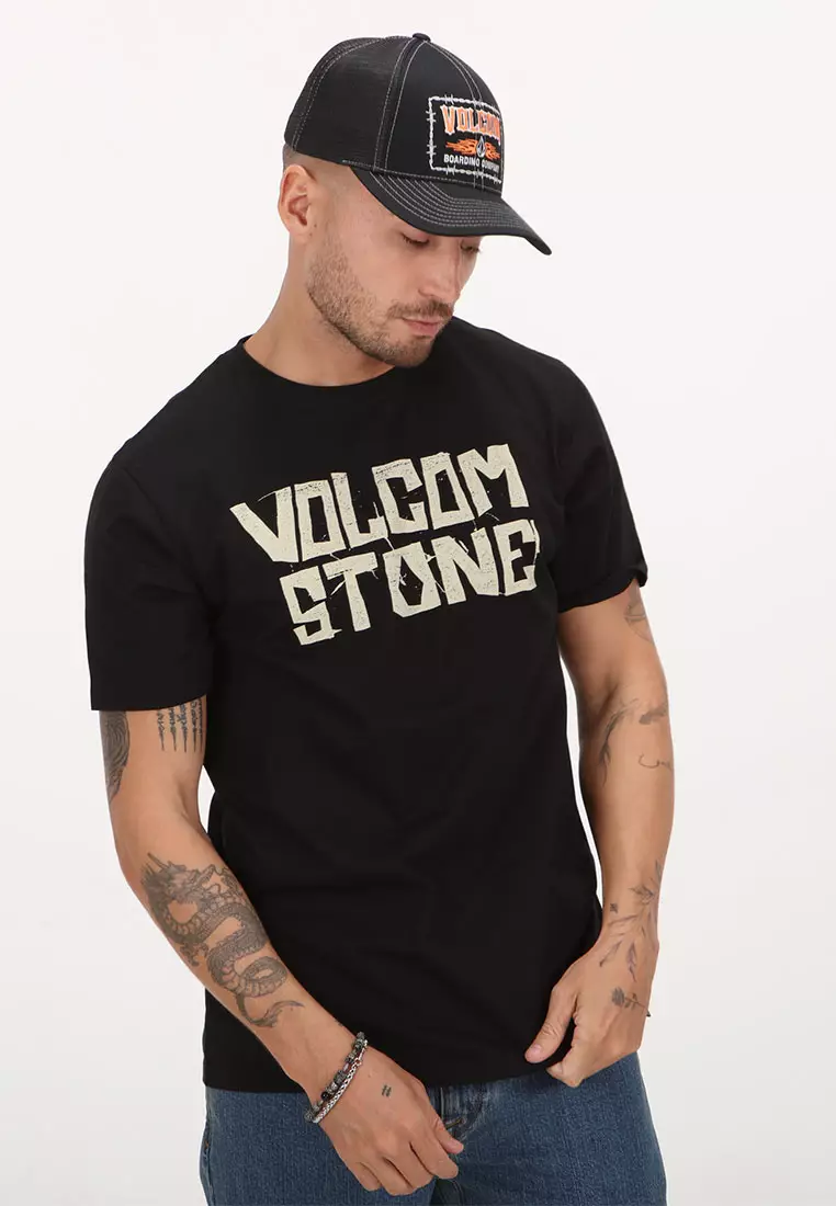 Jual Volcom MCP BARB STONE BLK Original 2025 | ZALORA Indonesia