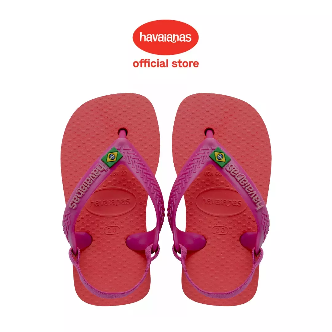 Jual Havaianas Havaianas New Baby Brasil Logo Coral/Pink - Sandal Anak ...