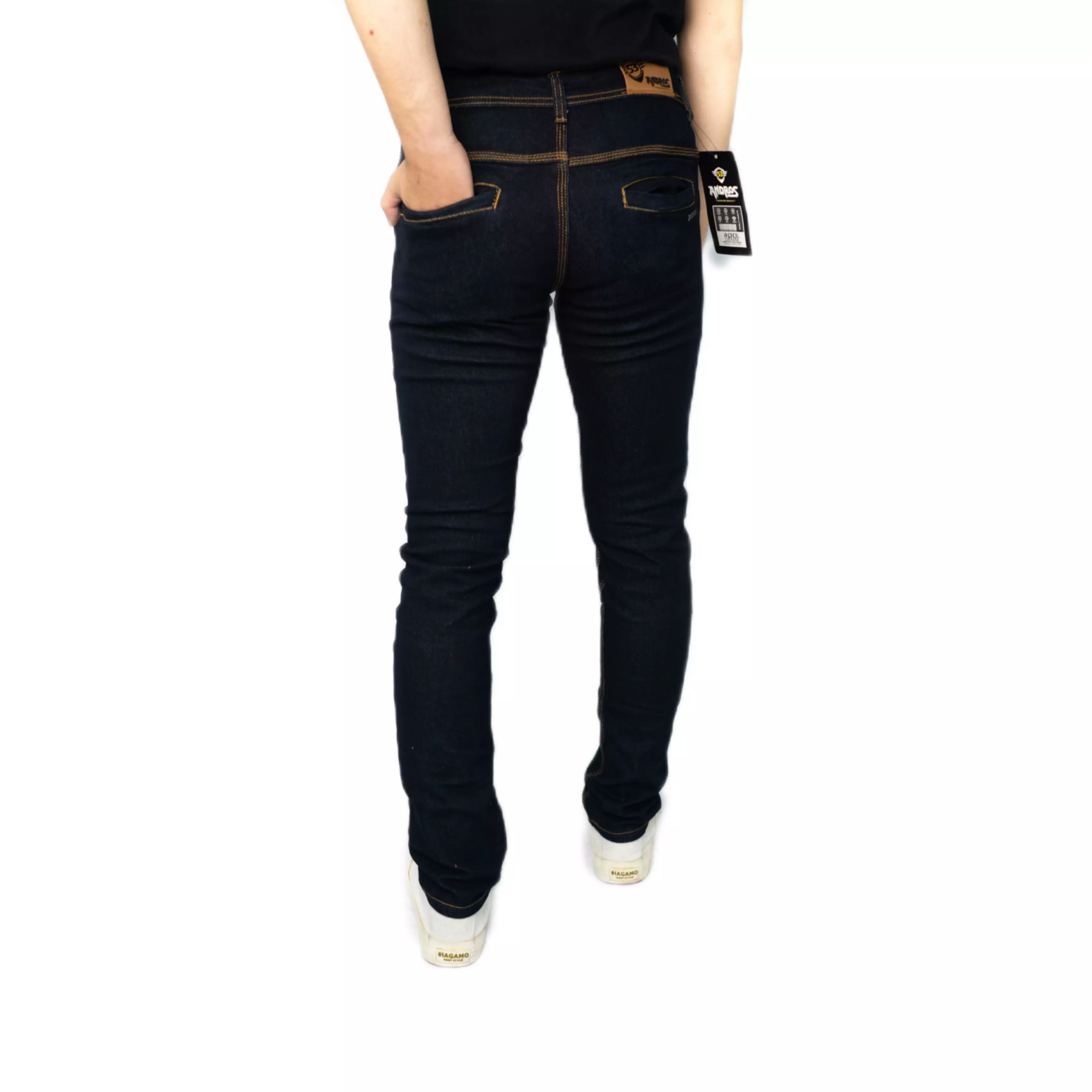 Jual ANDROS 53 Andros 53 - Celana Jeans Panjang Pria Series Garment ...