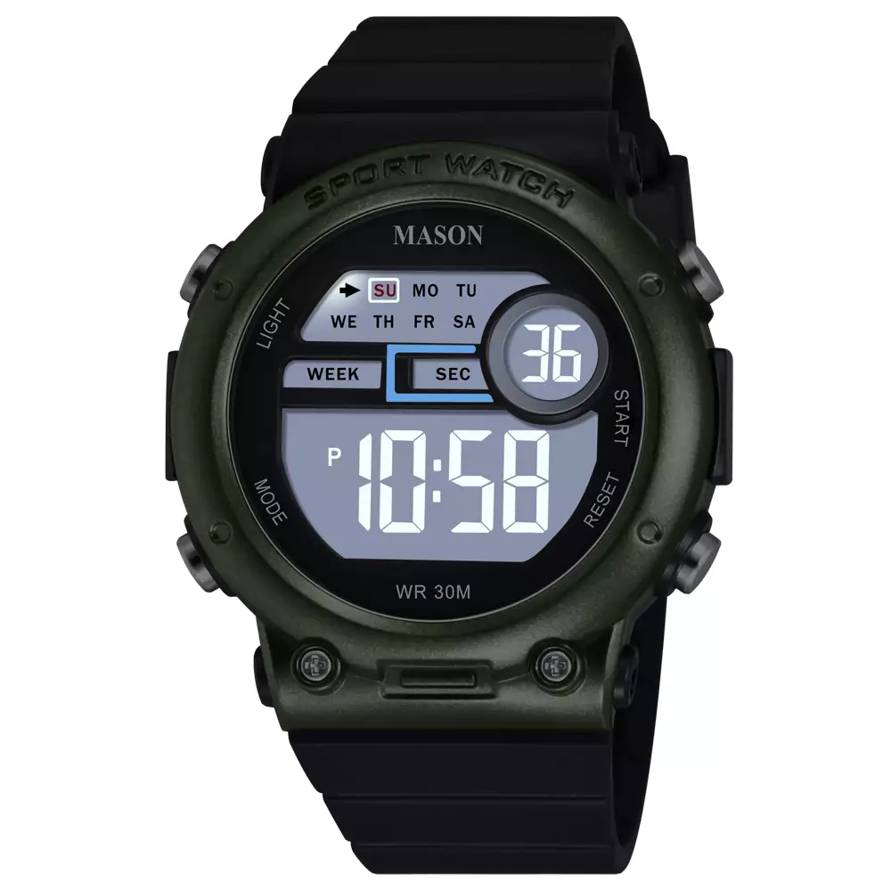 Jual Mason Jam Tangan Digital Mason 5114 Original 2026 | ZALORA Indonesia