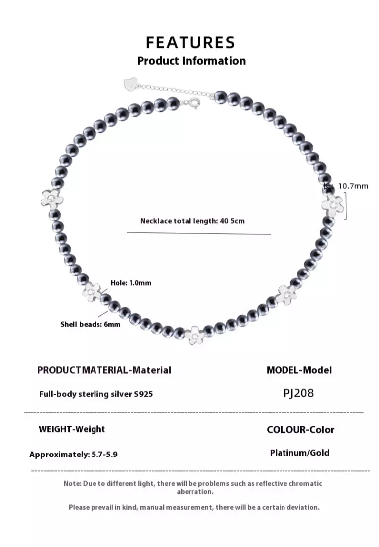 Buy Lara Stacked Luxury Silver Lockbone Chain 2025 Online | ZALORA