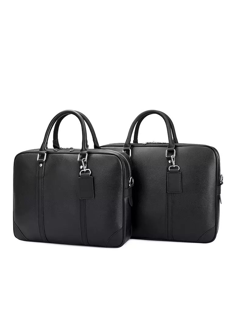 Buy AOKING Leather Business Laptop Briefcase Small Size 2025 Online ...