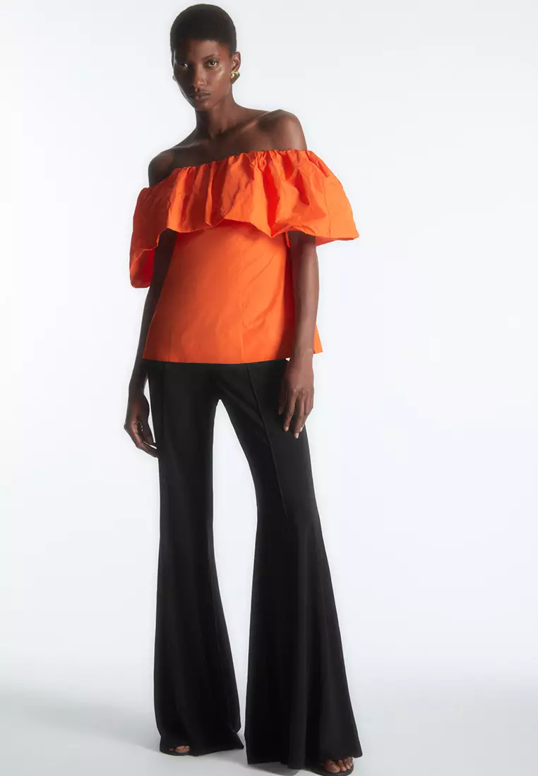 Buy COS Voluminous Off-the-Shoulder Top Online | ZALORA Malaysia