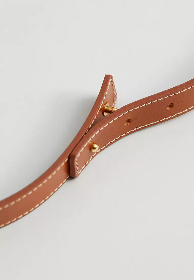 Buy & Other Stories Mid-Waist Leather Belt 2025 Online | ZALORA