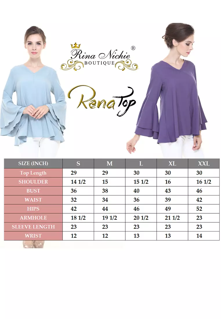 Buy Rina Nichie Basic Rena Top in Emerald Green Online | ZALORA Malaysia