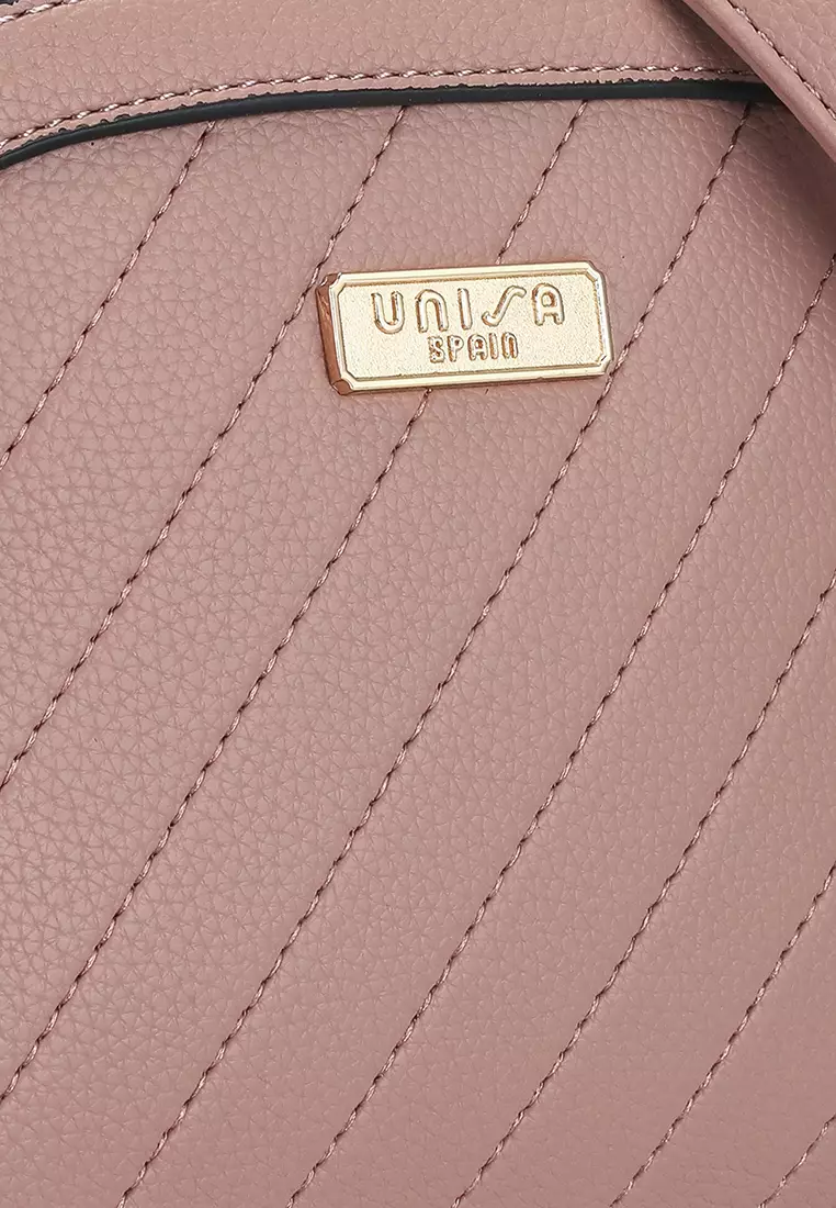 Buy Unisa Quilted Shell Shape Sling Bag 2025 Online | ZALORA Philippines