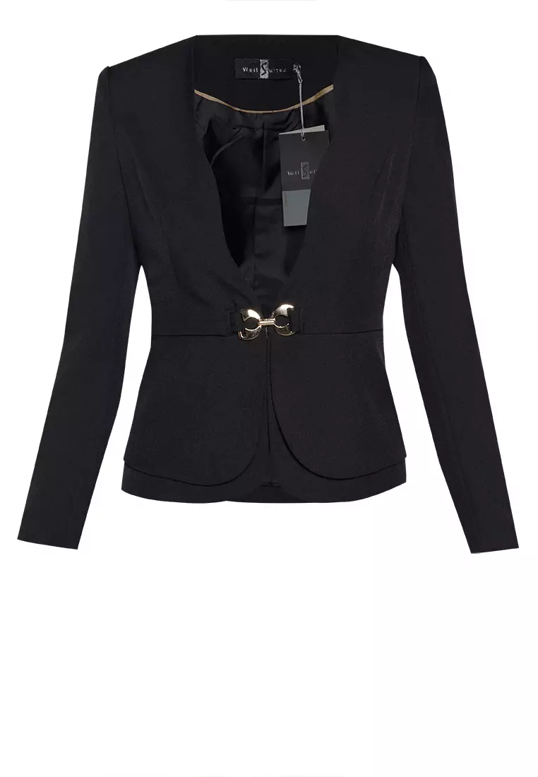 Buy Well Suited Buckled waist blazer 2026 Online | ZALORA Philippines