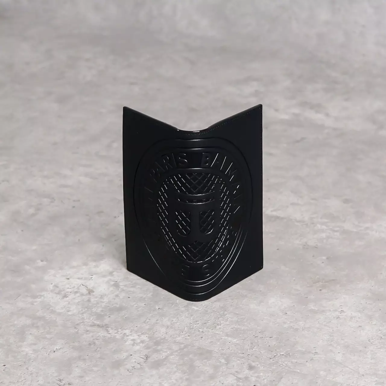 Jual Balmain Dompet BALMAIN B EMBOSSED LEATHER BLACK LONG WALLET 100% ...