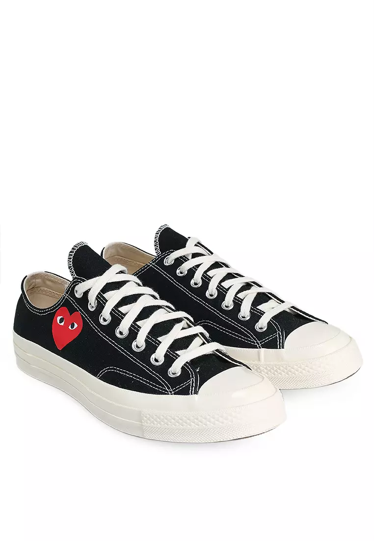Buy CDG Play Chuck 70 Single Heart Low-Top Sneakers (bl) 2025 Online ...