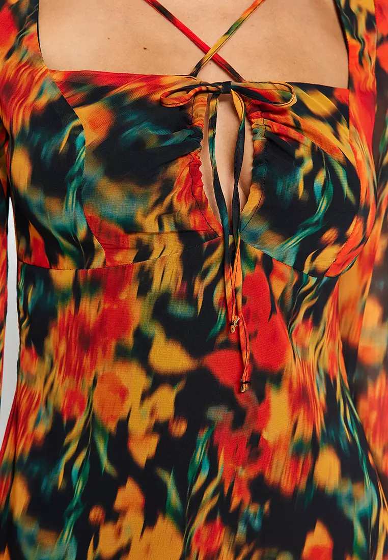Buy Trendyol Ruffled Mini Dress 2026 Online | ZALORA Philippines
