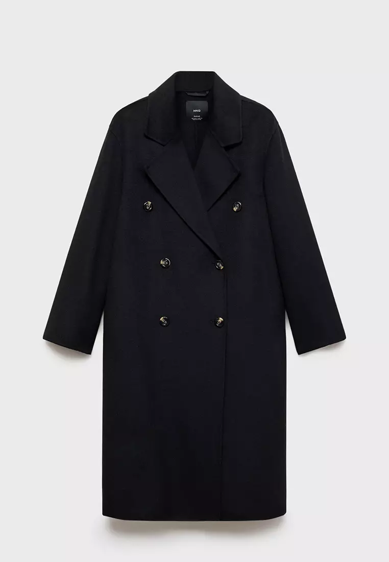 Buy Mango Handmade Oversized Wool Coat 2025 Online | ZALORA Philippines