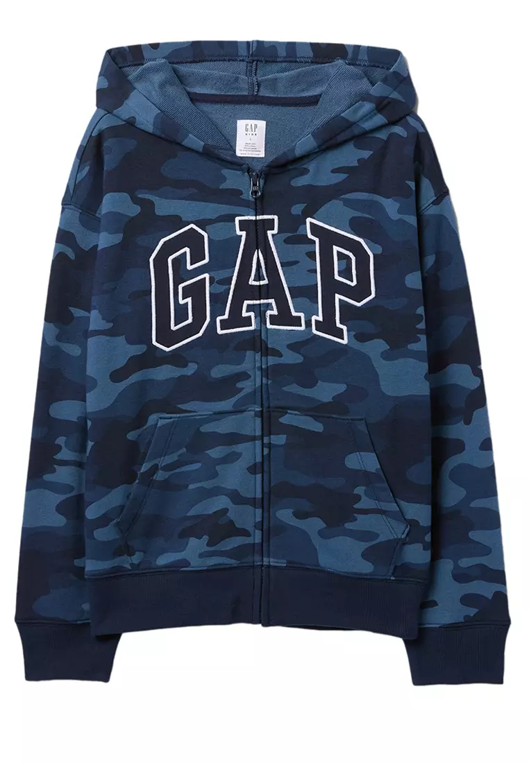 Buy GAP Basic Heritage Logo Zip Hoodie 2025 Online | ZALORA