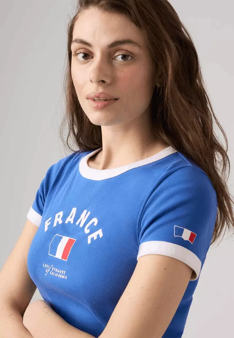Buy Levi's [New Arrival] Levi's® France Women's Ringer Tee 006GB-0002 ...