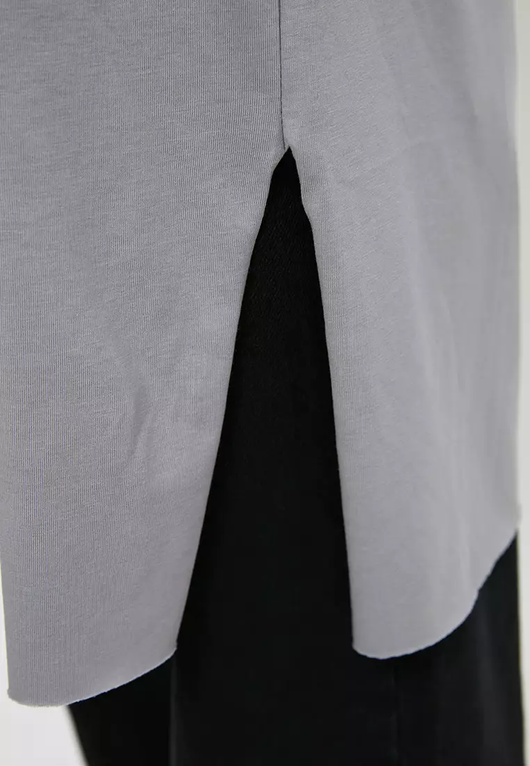Buy Trendyol Basic Slit T-Shirt 2025 Online | ZALORA Philippines