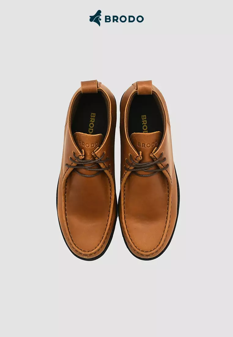 Jual Brodo BRODO - Sepatu Borneo Boots Vintage Brown Original 2025 ...