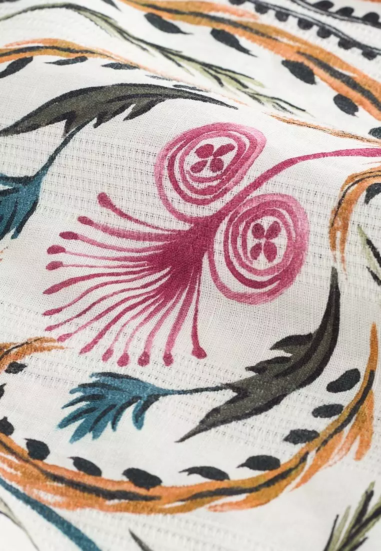 Buy NEXT Linen Blend V-Neck Summer Top Online | ZALORA Malaysia