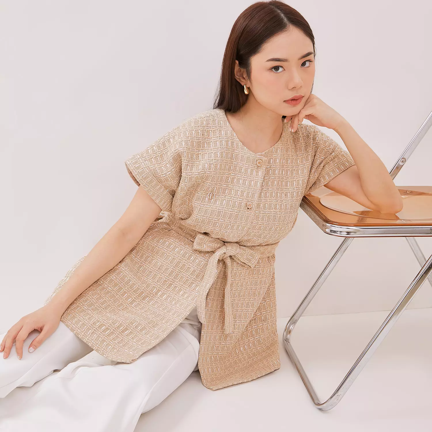 Jual Chante Chanté - Giorgia Outer - Cream Original 2025 | ZALORA ...