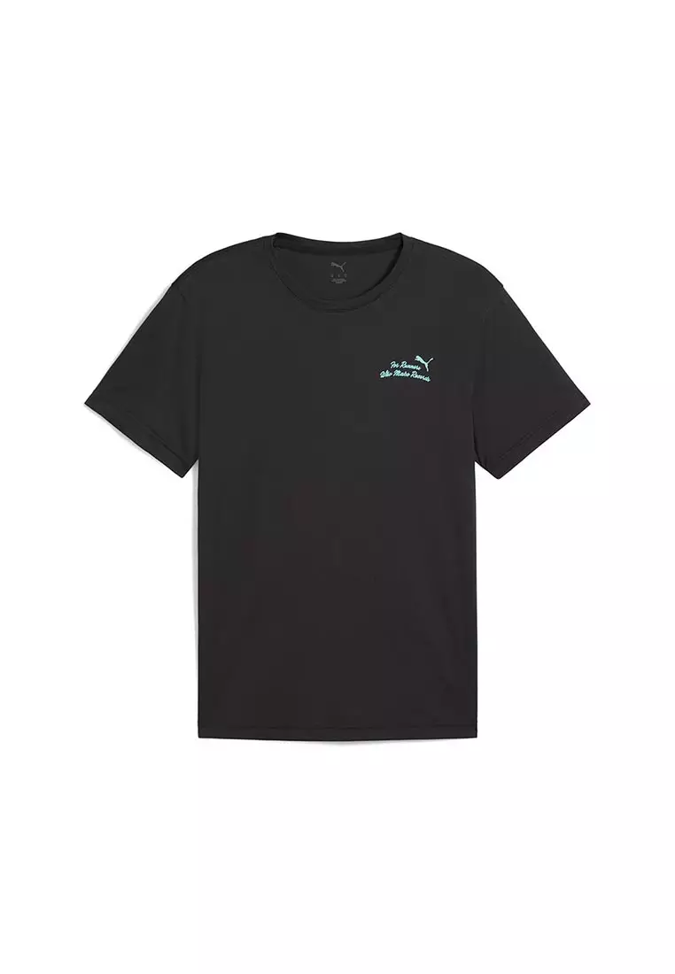 Buy PUMA Graphics Running Slogan Tee Online | ZALORA Malaysia