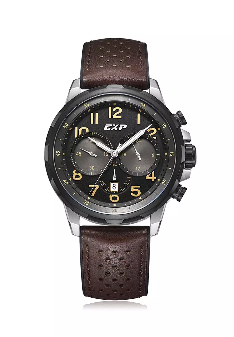 Jual Expedition Expedition Jam Tangan Pria - Black Ivory - Rubber Strap ...