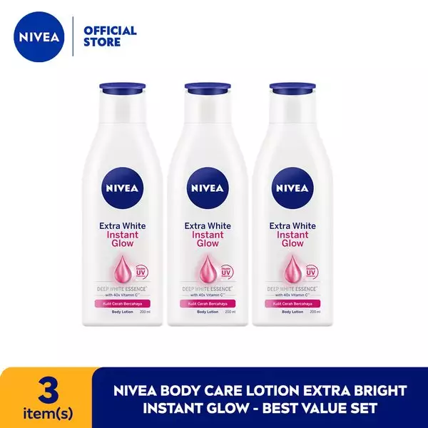 Jual Nivea NIVEA Body Care Lotion Extra Bright Instant Glow - Best ...