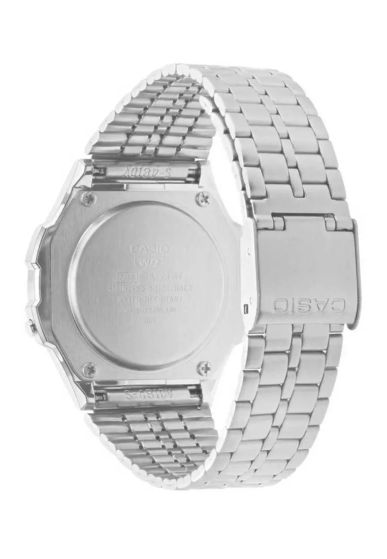 Jual Casio Casio Jam Tangan Wanita - Silver Black - Stainless Steel ...