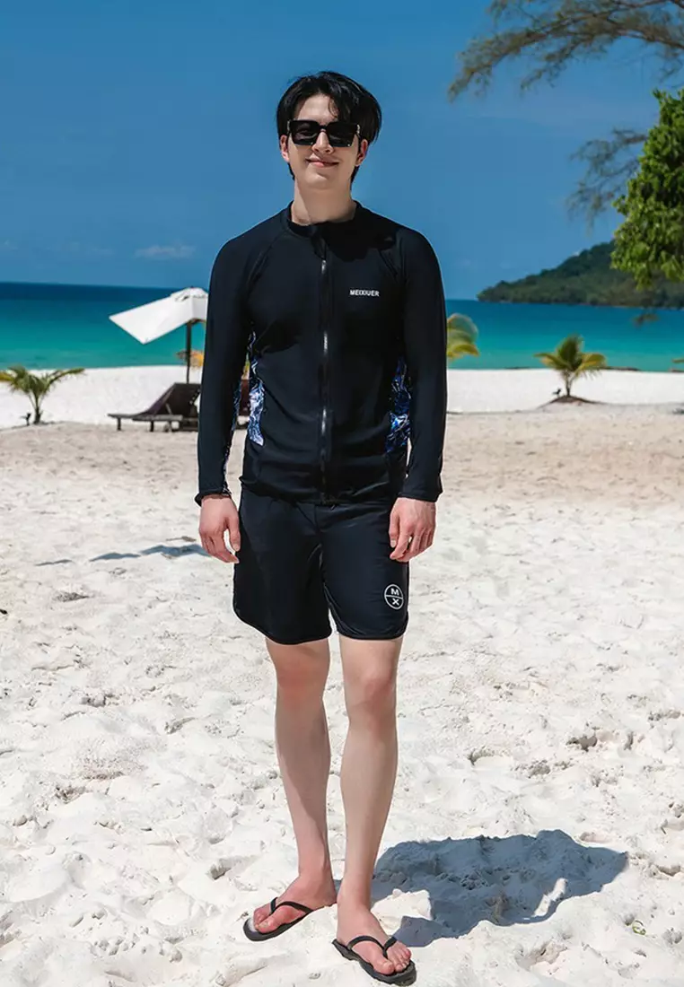 Buy LYCKA LLL3065 Korean Style Men Rash Guard 3-Pieces Set Multi 2025 ...