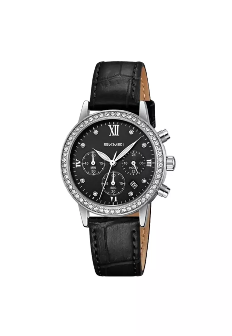Jual SKMEI Jam Tangan Analaog Wanita 9384 WR 30M ORIGINAL - Black ...