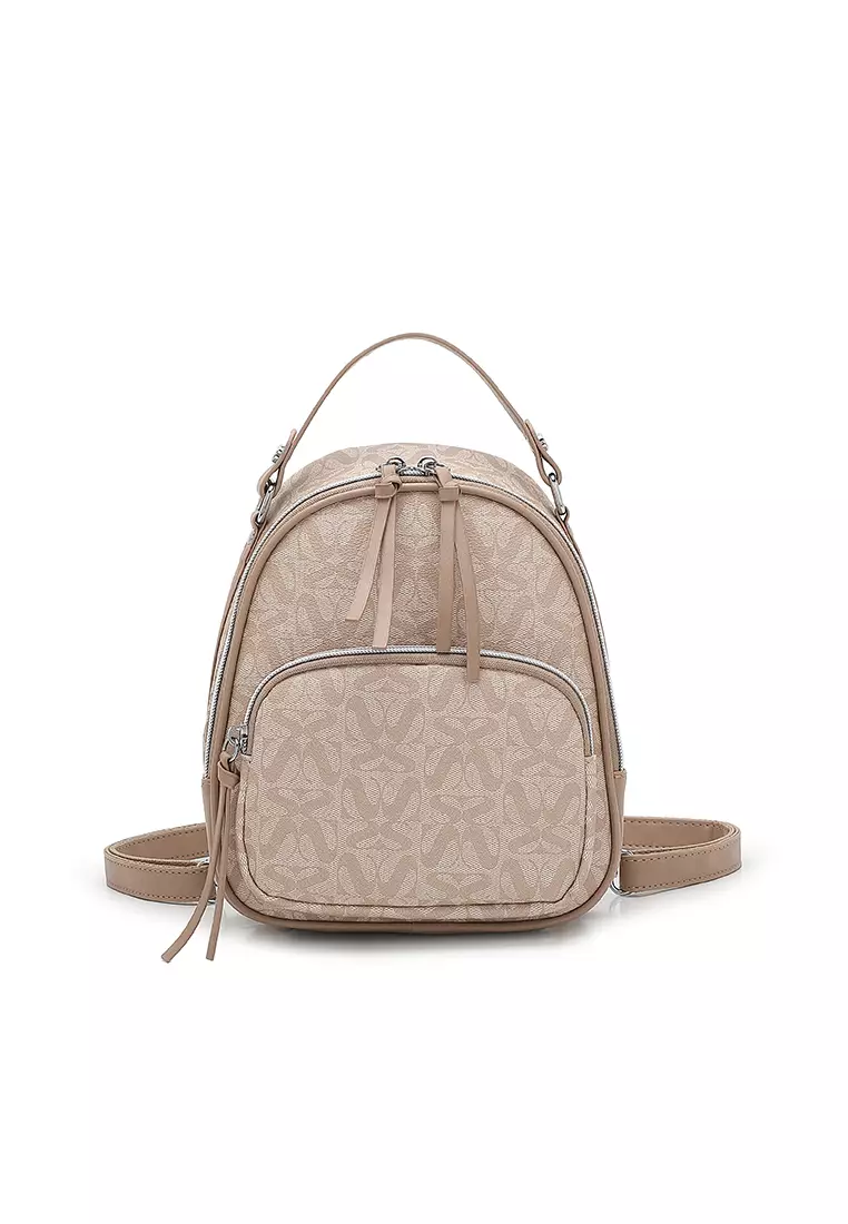 Buy Sara Smith Women's Mini Backpack - Beige 2025 Online | ZALORA Philippines
