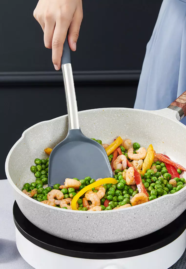 Jual WAKAKIDS Wakakids Spatula Sodet Silicone Food Grade Sutil Gagang ...