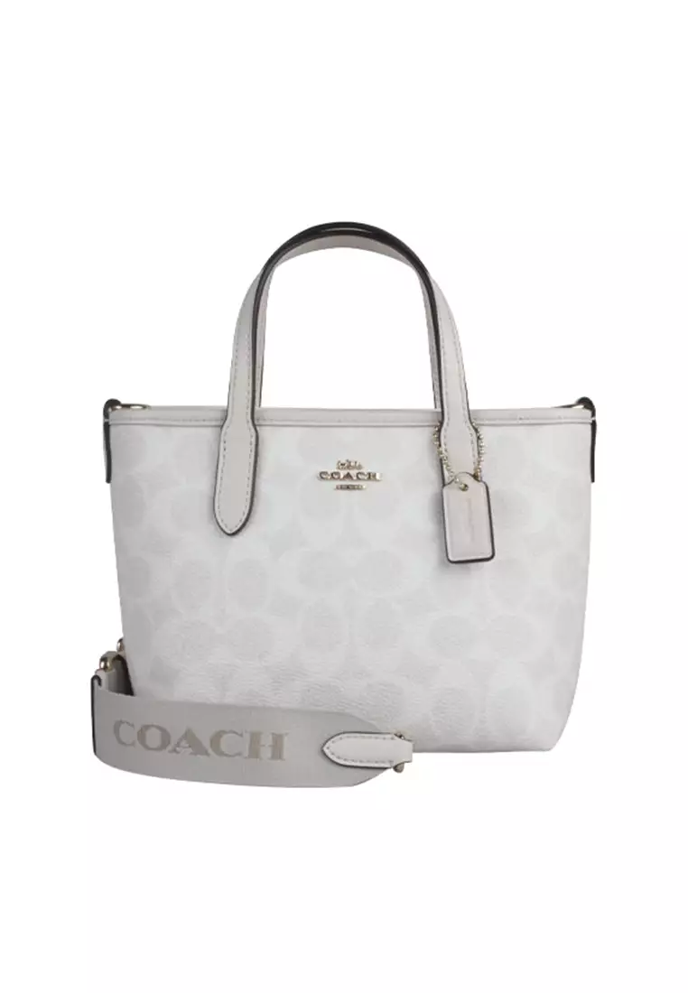 Coach City Mini Tote Bag In Signature Canvas CW032 2025 | Buy Coach ...