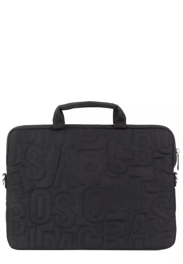 Marc Jacobs Nylon Jumbled Logo Workwear Laptop Bag in Black 4S4SCP001S02 2025 | Buy Marc Jacobs ...