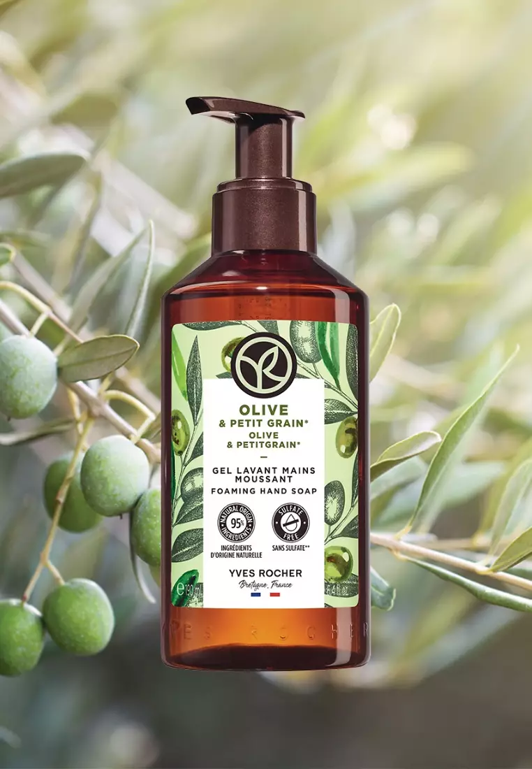 Buy Yves Rocher Olive Petitgrain Liquid Hand Soap - 190ml Natural ...