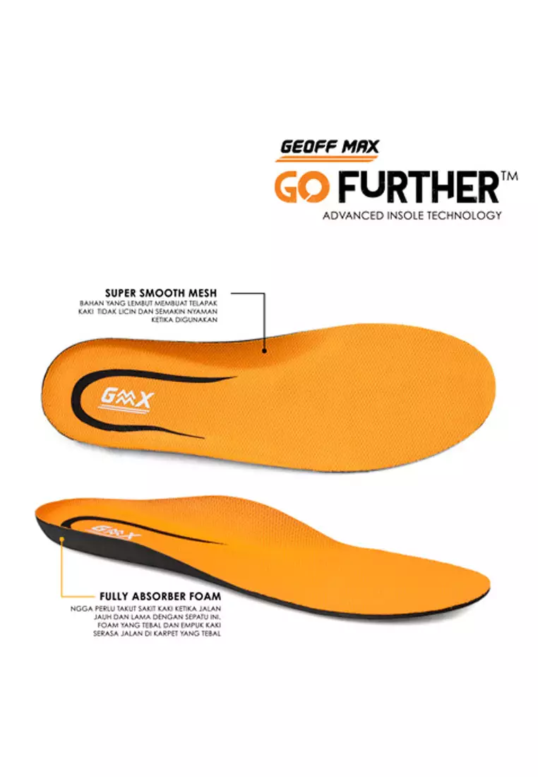 Jual Geoff Max Geoff Max Gavin Black White STZ Shoes Original 2025 ...