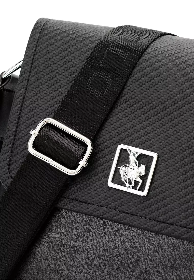 Buy Swiss Polo Textured Messenger Bag / Crossbody Bag / Sling Bag ...