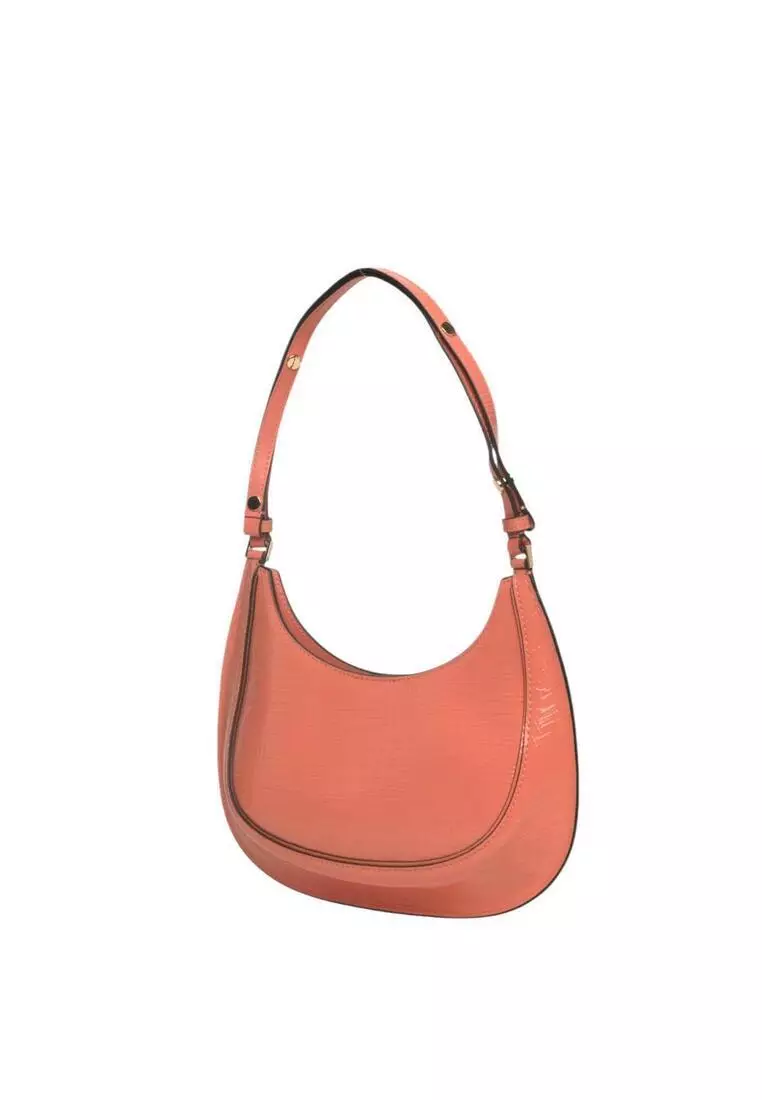 Buy Tory Burch Robinson Crosshatched Convertible Crescent Bag Shoulder ...