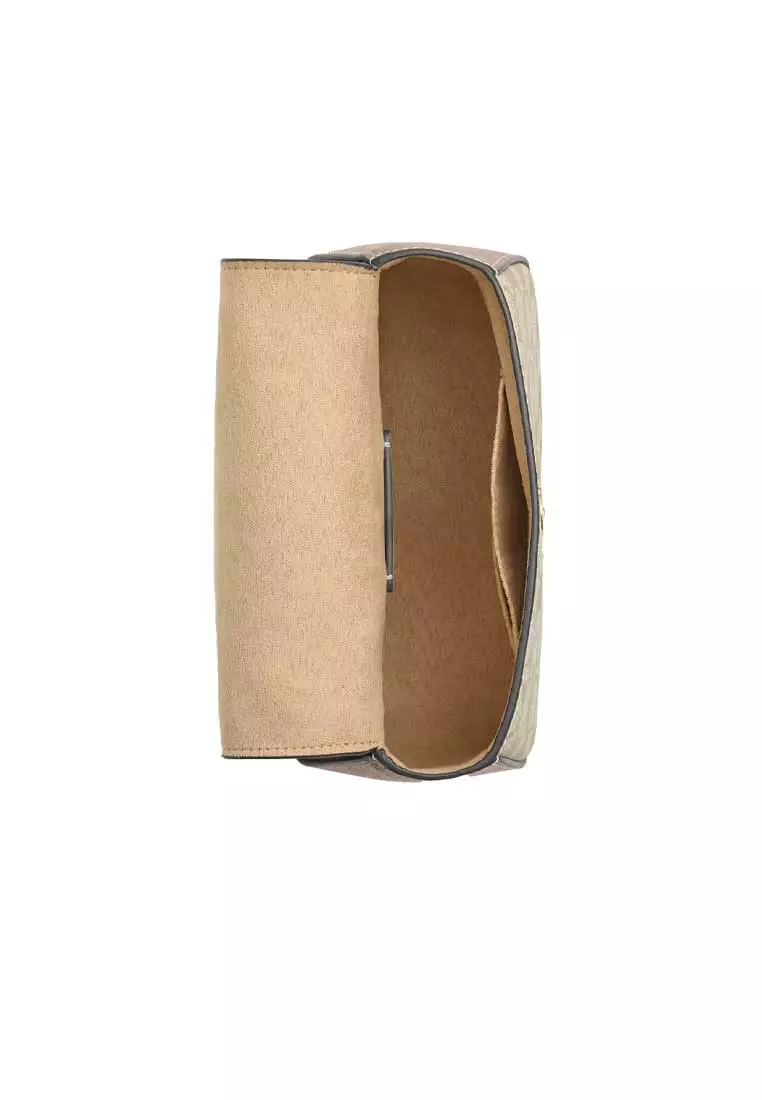 Coach Lysa Top Handle Bag In Signature Canvas Champagne Multi CX576 ...