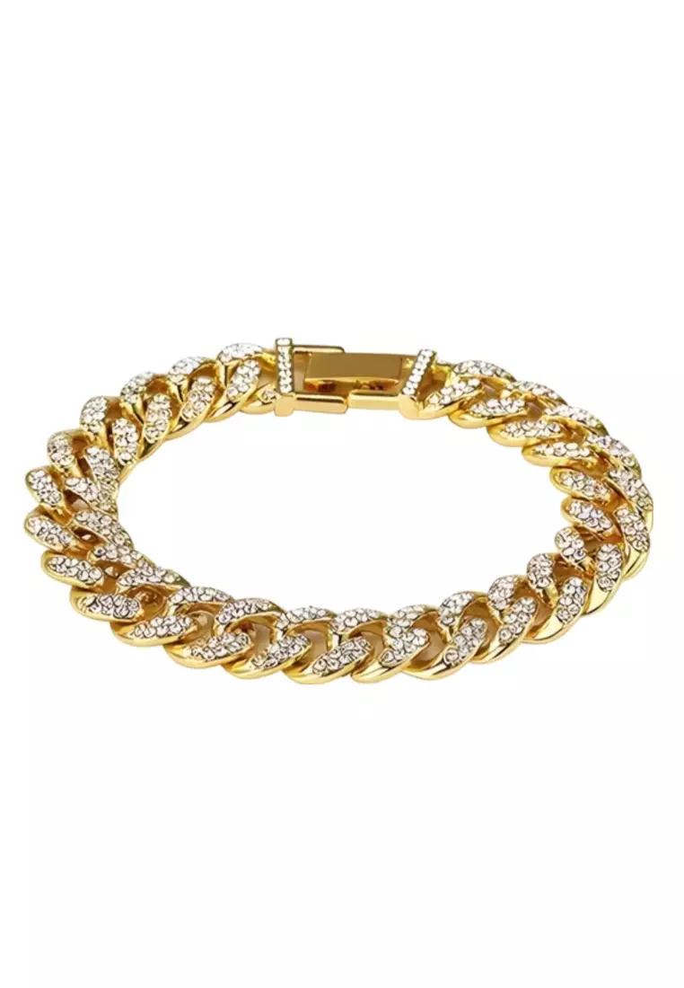 Buy OPCHIC Men's Multi-time Zone Large Dial Luminous Quartz Steel Band ...