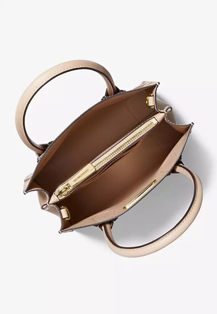 Jual Michael Kors Michael Kors Mercer Medium Messenger Buff Multi ...