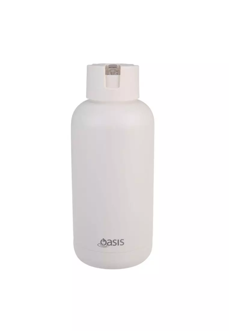 Buy Oasis Oasis Stainless Steel Insulated Ceramic Moda Bottle 1.5L - Alabaster 2025 Online | ZALORA