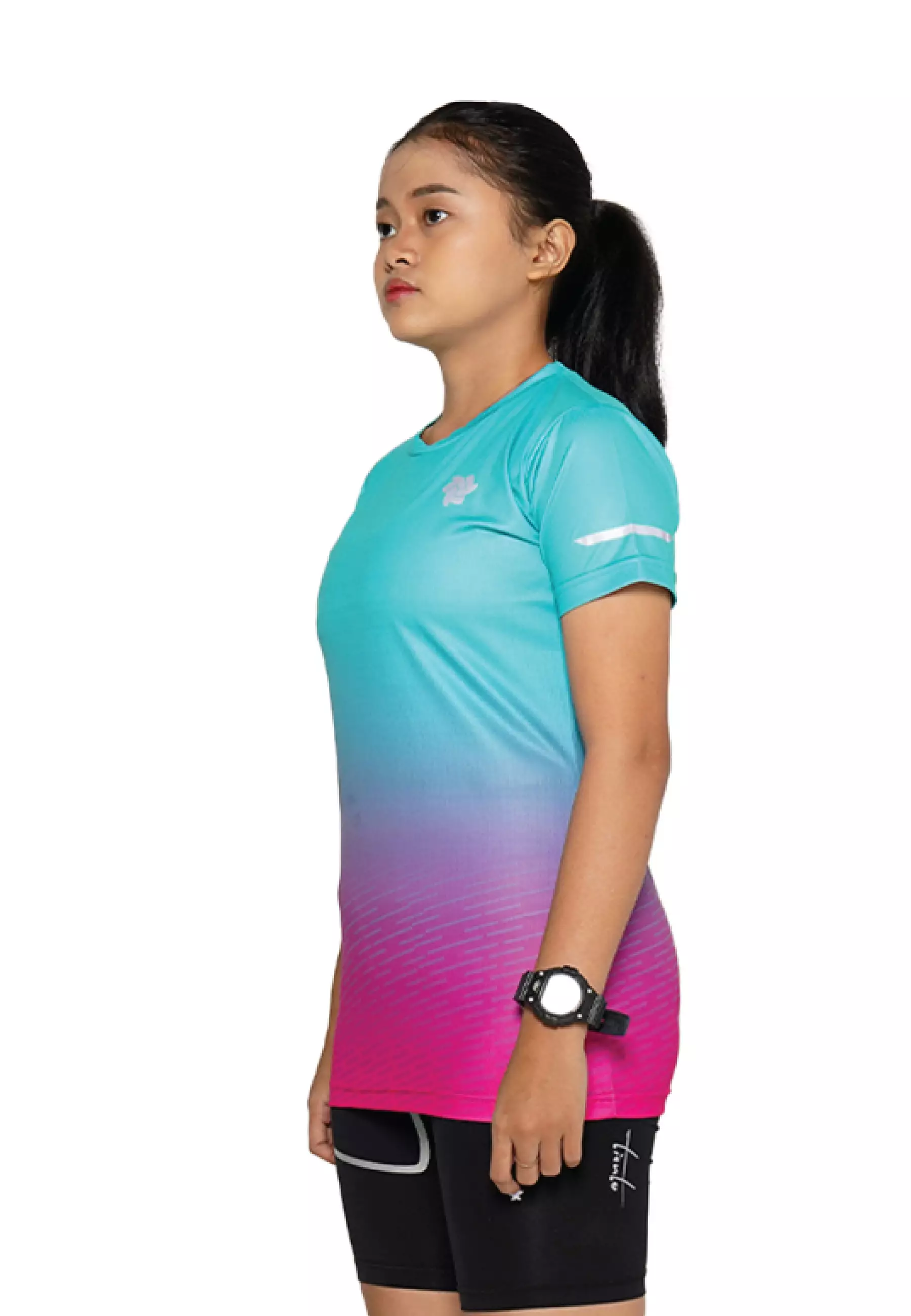 Jual Tiento Tiento Baju Lari Ringan Jersey Running Anti UV Wanita Dry ...
