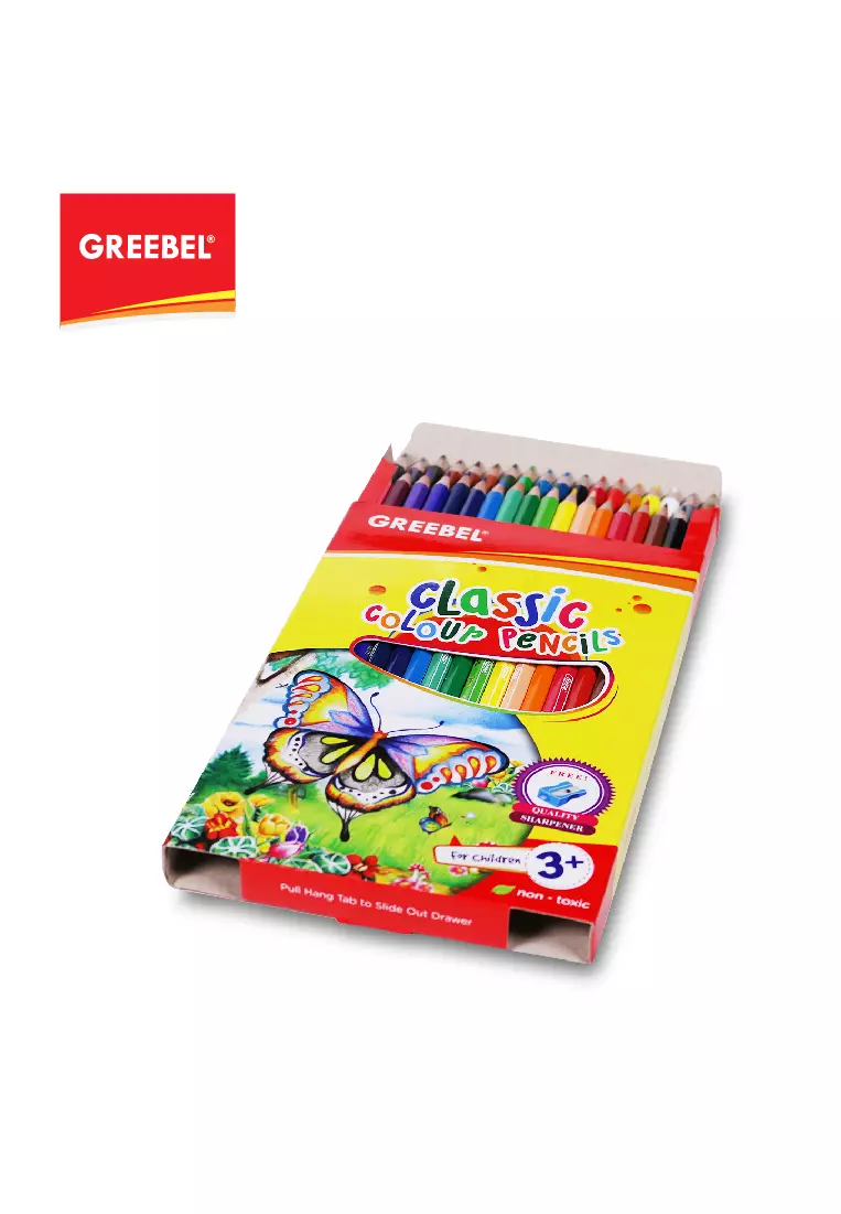 Jual Greebel GREEBEL 7036 Classic Colour Pencil 36 Warna Original 2024 ...