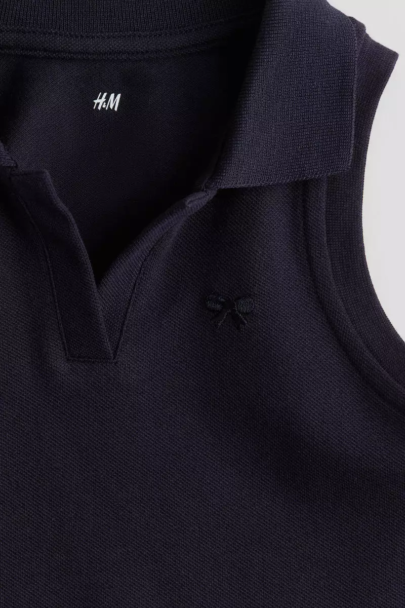 Buy H&M Collared vest top Online | ZALORA Malaysia