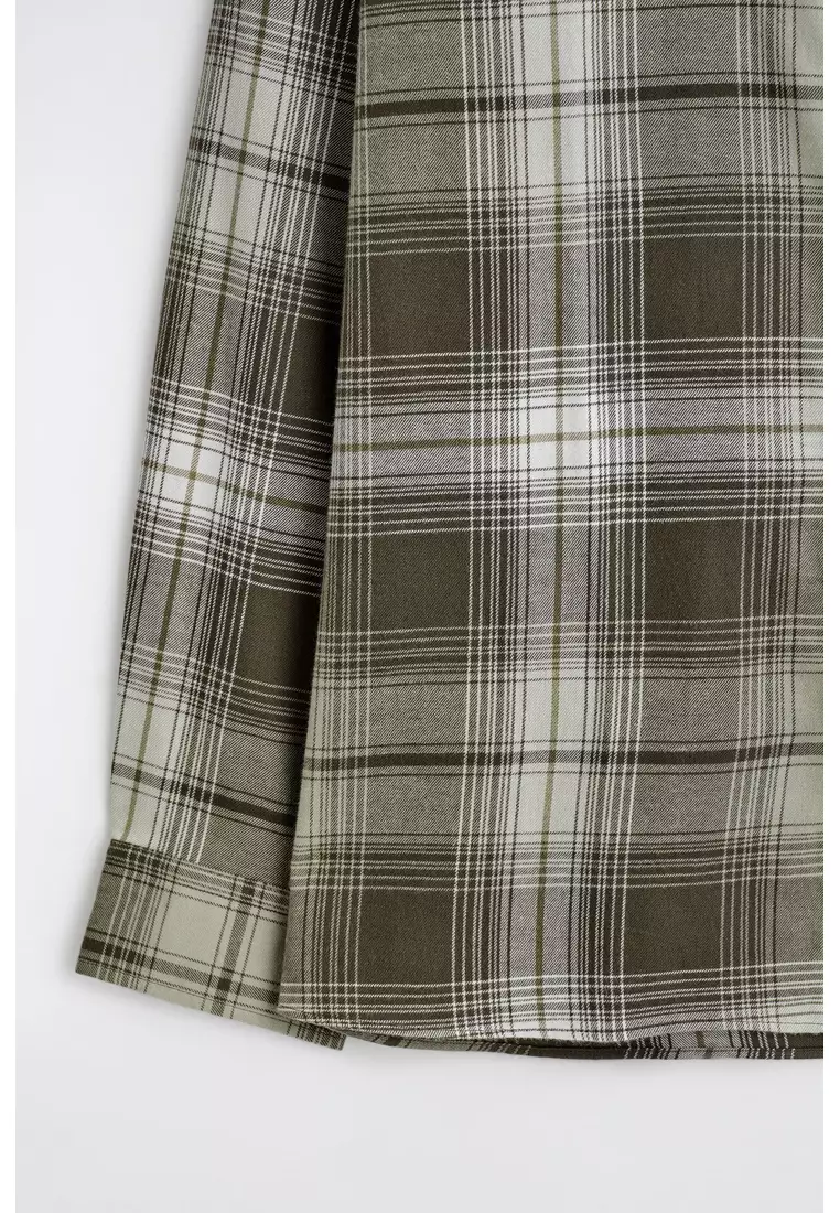 Buy COS CHECKED PIMA COTTON SHIRT Online | ZALORA Malaysia
