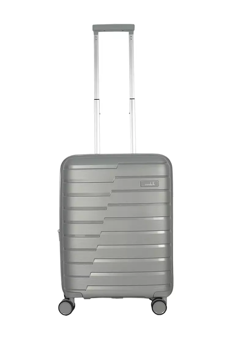 Jual Condotti Koper - Trolley Case Condotti 63128 Grey 20 Inch Original ...