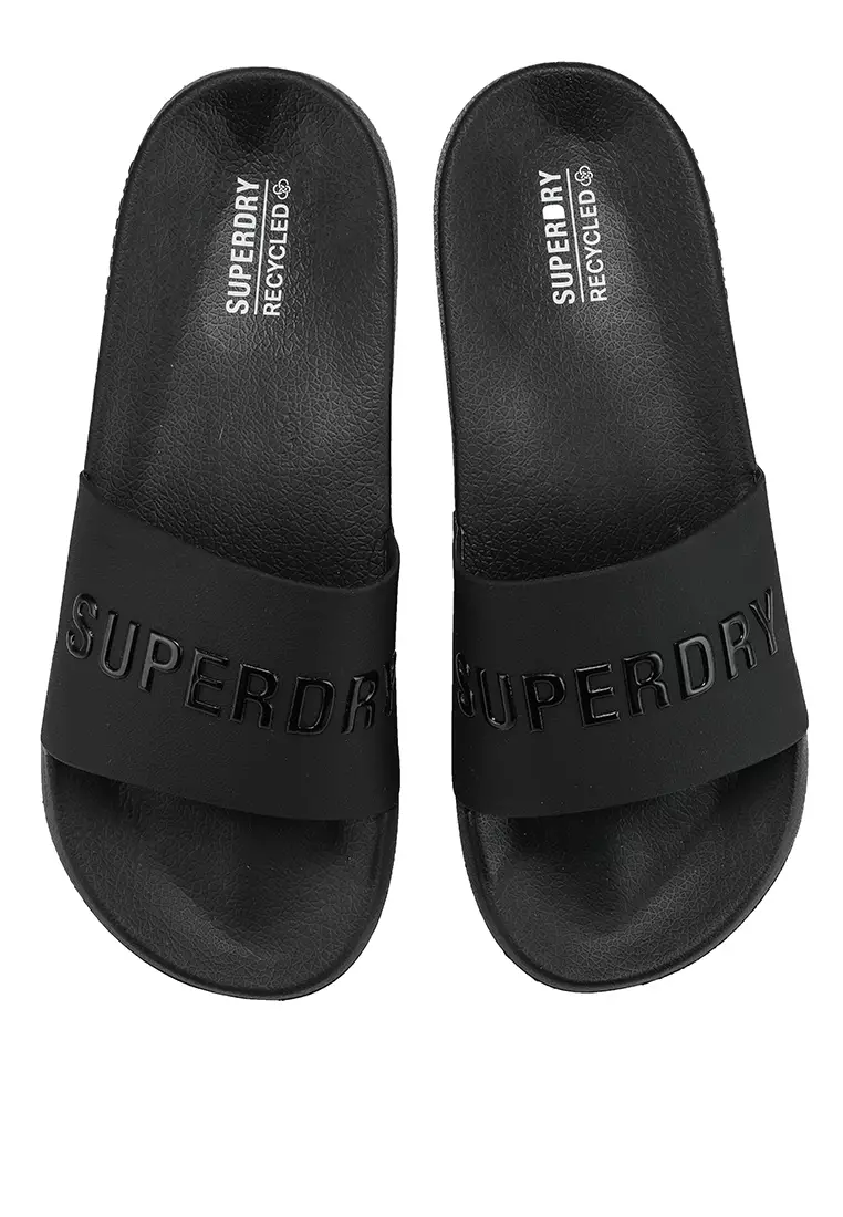 Jual Superdry CODE Logo Pool Sliders - Superdry Code Original 2024 | ZALORA Indonesia