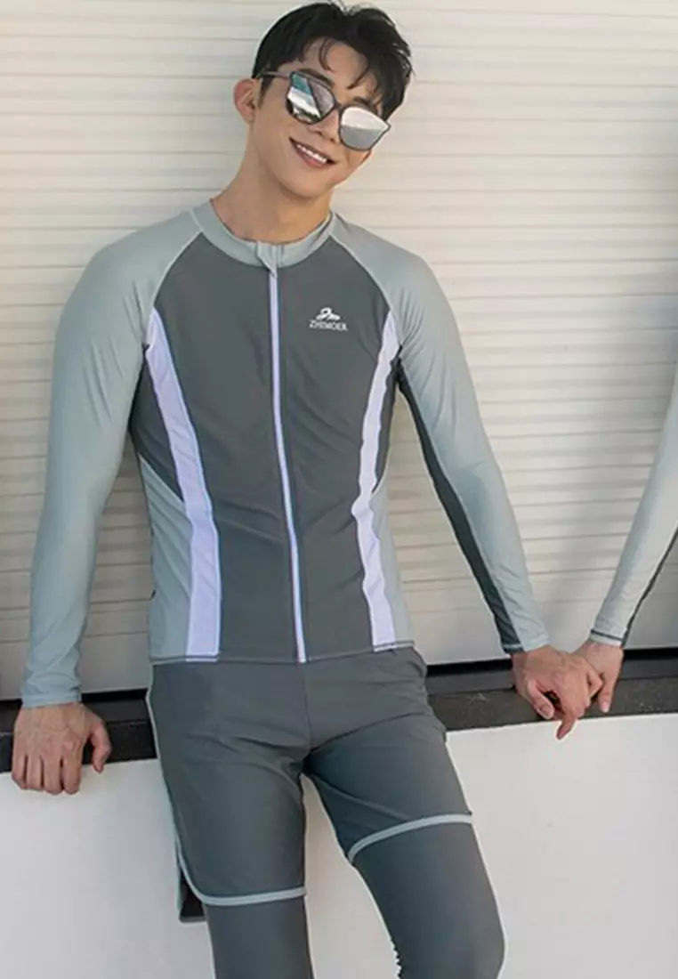 Buy LYCKA LLL3096 Korean Style Men Rash Guard 3-Pieces Set Multi 2025 ...