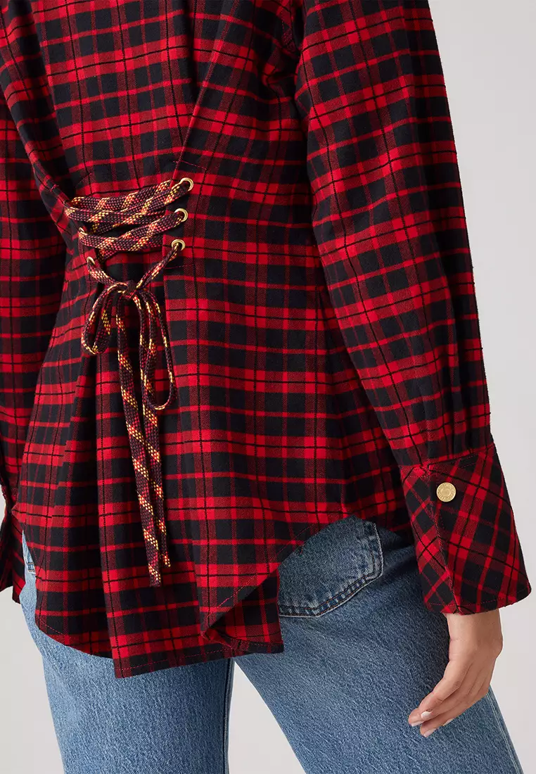 Buy Levi's Women's Lunar New Year Button-Up Shirt 002V7-0000 2025 ...